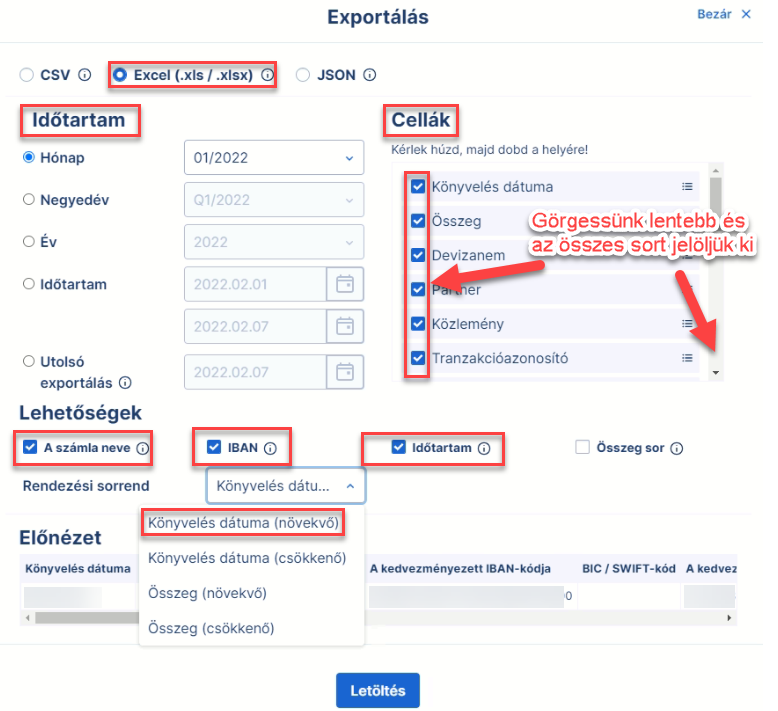 Erste George (Excel - xls) – Adriana Automatik Kft.