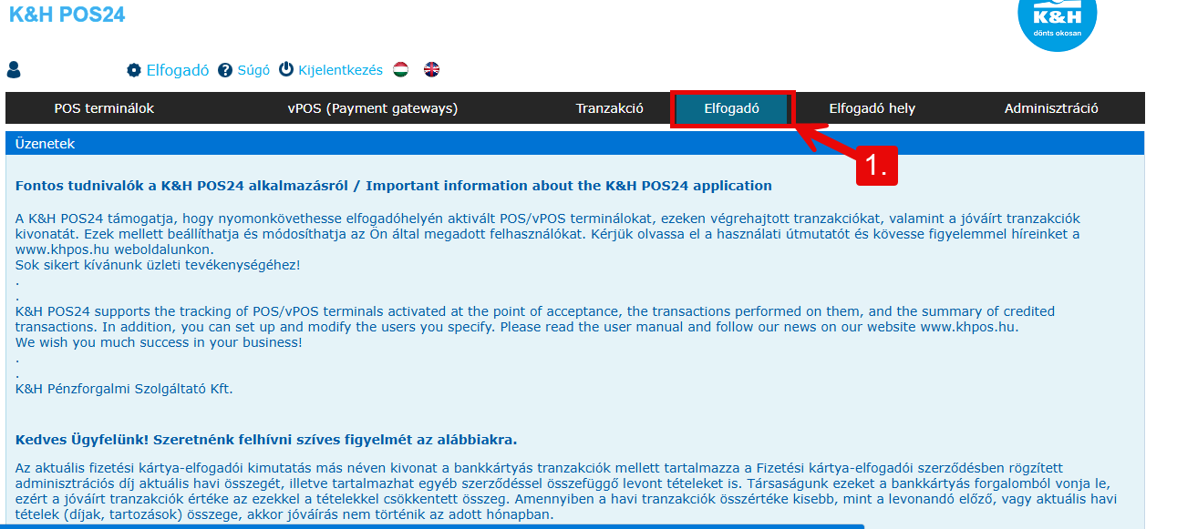 *új importer* - K&H POS24 (xml) – Adriana Automatik Kft.
